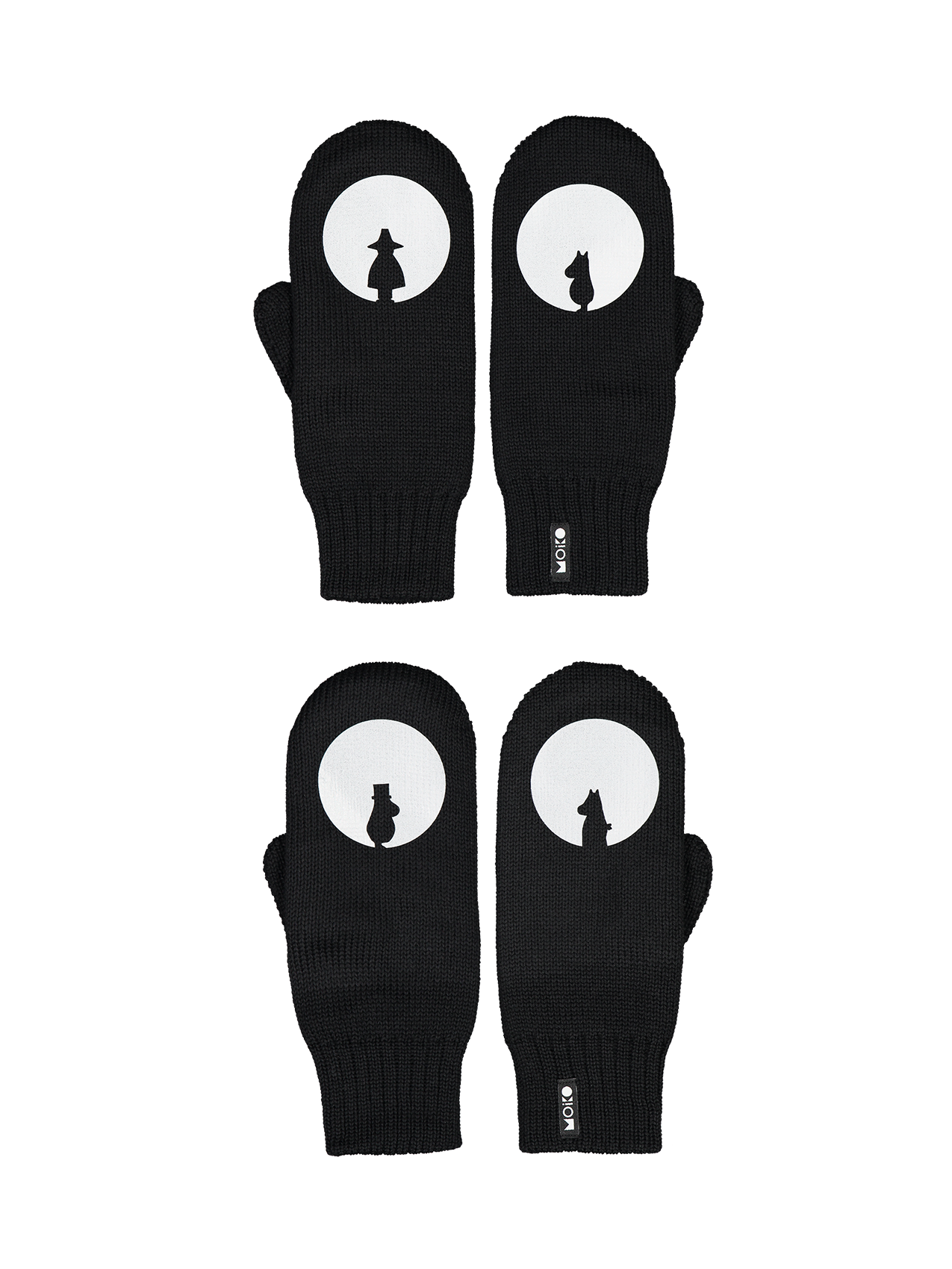 Armas and Kamu Moomin mittens set - Moiko
