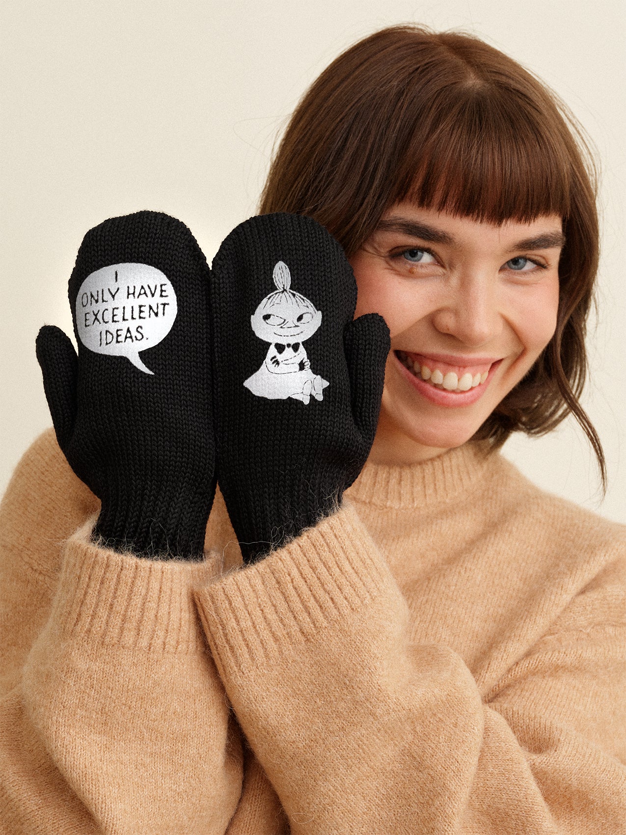 "The Excellent Little My" Moomin mittens - Moiko